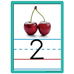 Edupress Alphabet and Numbers Accents, Pack of 36 Multicolored 6" x 8"