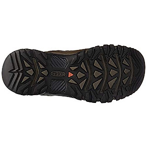 KEEN Men's Targhee Vent Low Height Breathable Hiking Shoes, Cuban/Antique Bronze, 10.5