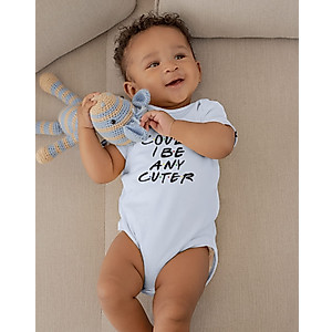 Could I Be Any Cuter Infant Bodysuit Funny 90s Show Baby Girl Boy Cloth Outfit Pink 6M