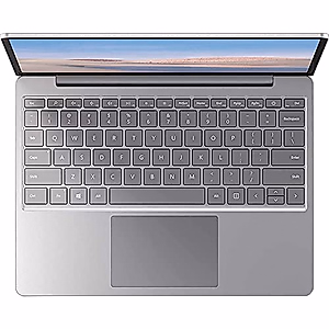 Microsoft Surface Laptop Go 12.4" Intel i5-1035G1 4GB RAM,64GB eMMC Touchscreen Win 10 Pro with 11 Pro Upgrade Bundle with 2 YR CPS Enhanced Protection Pack