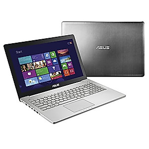 ASUS N550J 15.6-Inch Laptop (Intel Core i7-4700HQ 2.4GHz Processor, 1TB Hard Drive, 8GB RAM, Windows 8.1 64-bit) Silver Grey