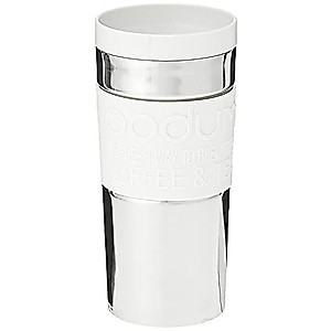 BODUM 11093-913 TRAVEL MUG Vacuum, 0.35 L - Small, White
