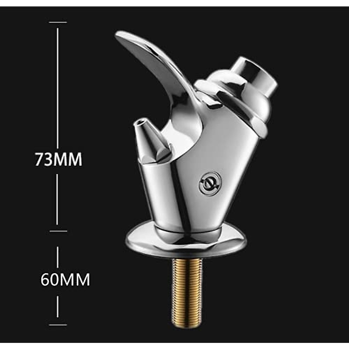 HONGBEC Drinking Fountain Bubbler Faucet Drinking Water Faucet in Chrome,100% Lead-Free Solid Brass Water Filter Faucet Outdoor Drinking Tap