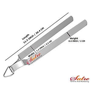 Steel Roasting Net with Tong,Roasting Net,Stainless Steel Wire Roaster,Cooking Rack,Chiken Grill,Roti Grill, Papad Grill, Chapati Grill,Roaster