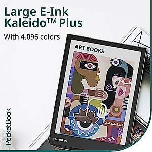PocketBook InkPad Color 2 E-Book Reader | Enhanced 7.8'' Color E-Paper E-Ink Screen | Eye-Friendly E-Reader for Comics | SMARTlight | Audiobooks & Text-to-Speech | Bluetooth® & Built-in Speaker