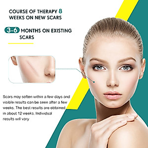 Pumkot Silicone Scar Sheets, Silicone Scar Tape(1.6” x 120” Roll-3M), Scar Removal Away Strips for Surgical Scars, Keloid, C-Section, Burn et