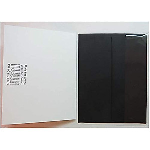 SKEMIX 100 Clear Greeting Card Jackets for A2 Card & Envelope Package Protection