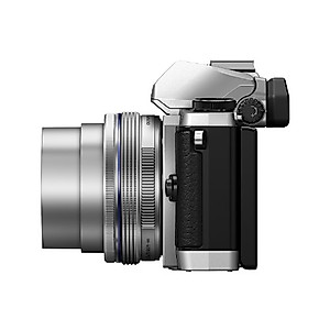 Olympus OM-D E-M10 with M.Zuiko ED 14-42mm 1:3.5-5.6 EZ Lens - Silver - International Version (No Warranty)