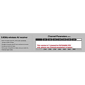 Lilliput 664/w 7" IPS Screen 1280x800 5.8ghz Fat Shark Receiver for Hd Fpv Monitor W/sunhood for FPV or Aero Photography 16:9 or 4:3 Adjustable Display Ratio, No Blue Screen Outdoor Works with DJI Phantom Drones Quadcopter By Viviteq INC