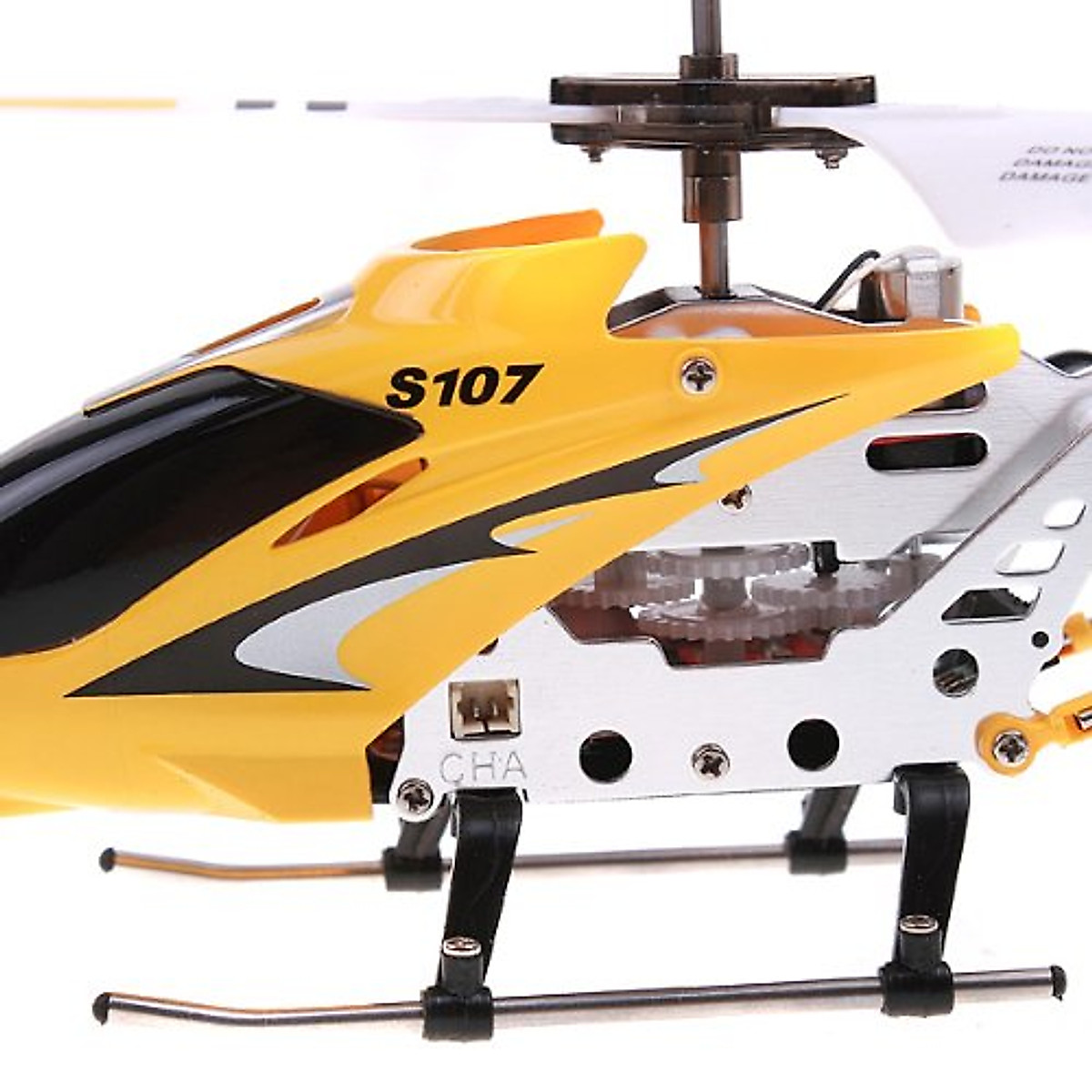 GoolRC Remote Control Helicopter, S107/S107G RC Helicopter for Kids and Adults, 3 Channel Mini Helicopter with Gyro for Boys and Girls (Yellow)