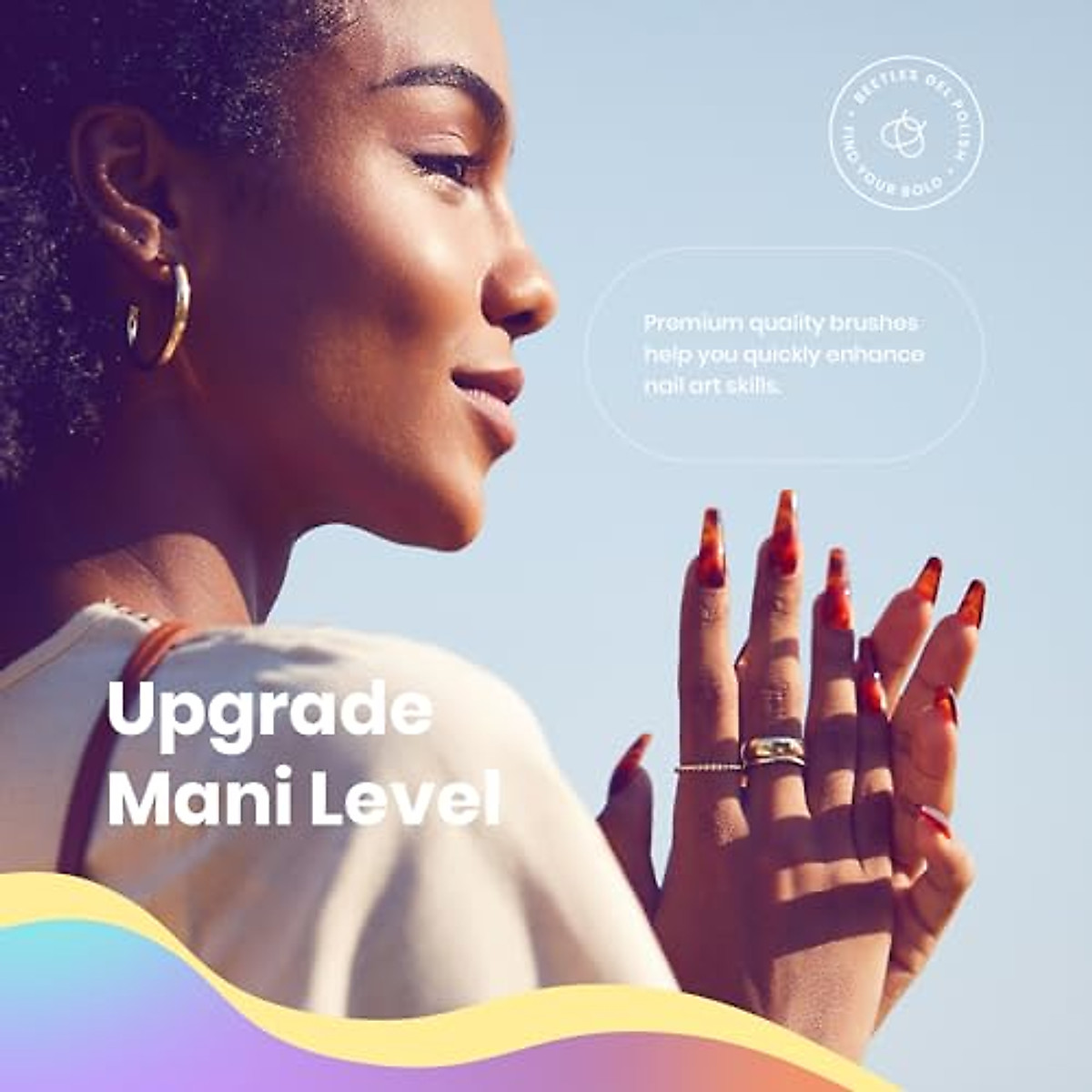 Beetles Nail Art Brushes Set Gel Polish Nail Art Design Pen Painting Tools with Nail Extension Gel Brush Builder Nail Gel Brush Nail Art Liner Brush and Nail Dotting Pen Salon at Home Diy Manicure