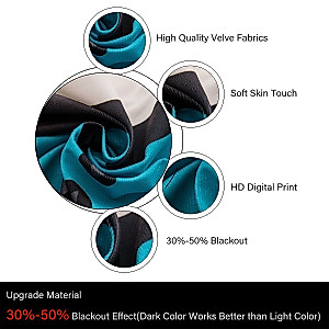 Motorcycle Silhouettes Kids Window Curtains,Extreme Sport Game Window Drapes for Girls Boys Adults,Racing Car Flag Fashion Black Grey Retro ​Window Treatments Grommet Top 2 Panel Set,52Wx90L inch