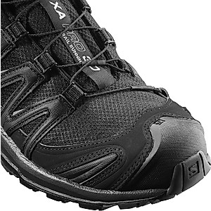 Salomon XA PRO 3D V7 Gore-TEX Trail Running Shoes for Women Sneaker, Black/Black/Mineral Grey, 9