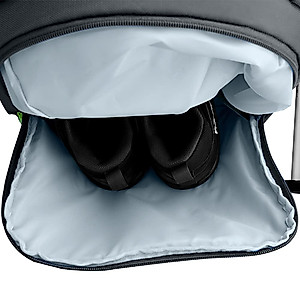 Lacrosse Bag Hybrid XL - Use as a Backpack or Duffel Bag, Holds 2 Sticks and All of Your Gear with a 75L Capacity