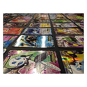 Pokemon TCG : 100 Card LOT Rare, COM/UNC, Holo & Guaranteed EX, MEGA OR Full Art