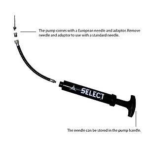 Select Classic Soccer Ball, 10-Ball Team Pack with Duffle Ball Bag and Ball Pump, Orange V21, Size 5