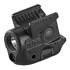 Streamlight 69284 TLR-6 100-Lumen Pistol Light with Integrated Red Aiming Laser Designed Exclusively and Solely for Sig Sauer P365/XL, Black