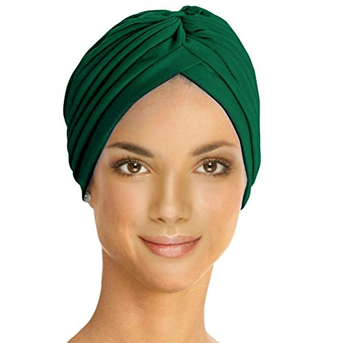 Dozen Pack- 12 Perfect Fit Dark Colored Beautiful Turbans