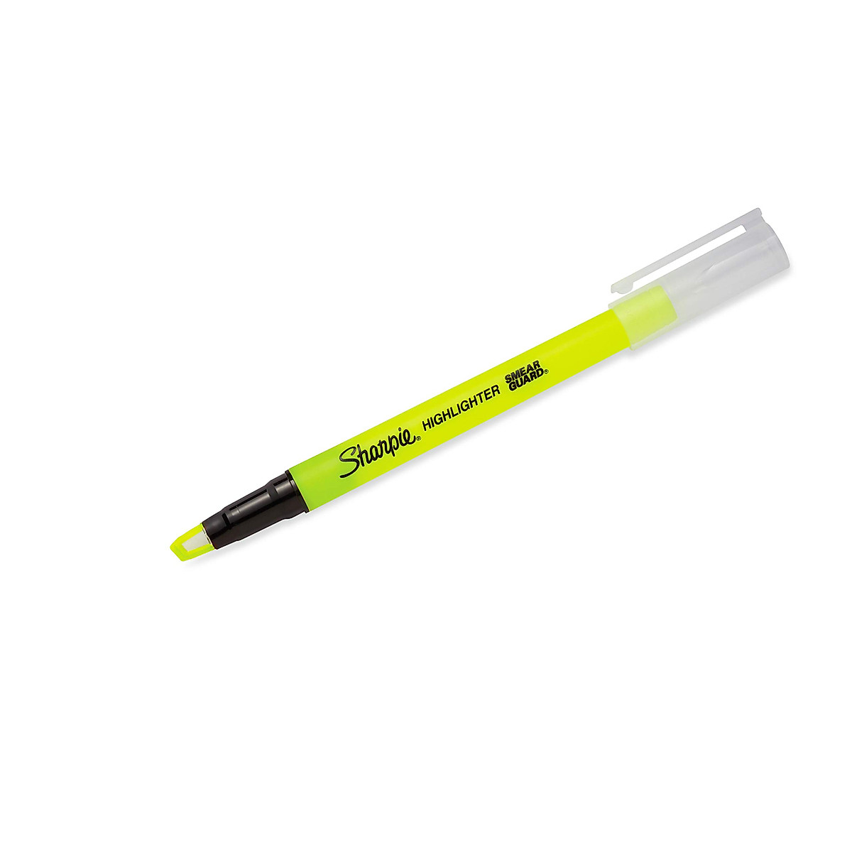 Sharpie Clear View Highlighter Stick, Yellow, 12/Pack (1950746)