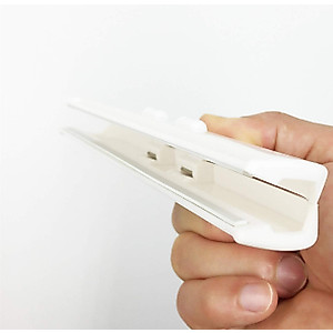 Aiboco Large Food Bag Clips, Air Tight Sealing, Collapsible Grips Easy for Storage, Heavy Duty Assorted Seal Chip Bag Clip with Hole To Hang, 2 Pack