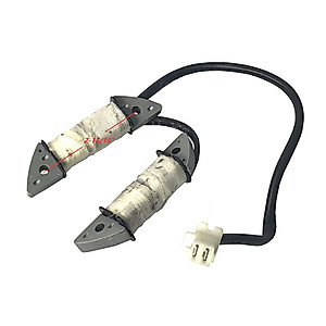 Key Shaft Flywheel & Charging Coil For Head Light on Predator 301cc 8HP Engine