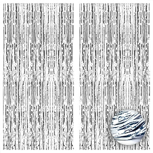 KatchOn, Black Spike Balloons - Pack of 32 | Black Starburst Balloon, Chain Link Balloons | Big Silver Chain Balloons for Black Birthday Decorations and Notorious One Birthday Decorations