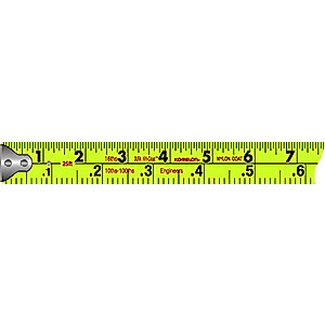 Komelon 425IEHV 10 Pack 25ft. x 1in. The Professional Tape Measure, Chrome