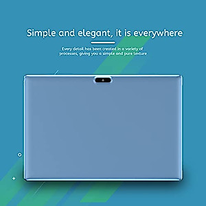ATOZEE Tablet 10 Inch Tablet, Android Tablets, 64GB and 512GB Expand Tableta, Quad-Core Processor 2GB RAM 8MP Camera WiFi GPS FM Tablet Computer, 10.1 in HD Display Long Battery Life Tabletas (Blue)