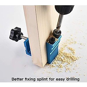 Pocket Hole Jig Kit Dowel Drill Joinery Screw Kit Carpenters Wood Woodwork Guides Joint Angle Tool Carpentry Locator