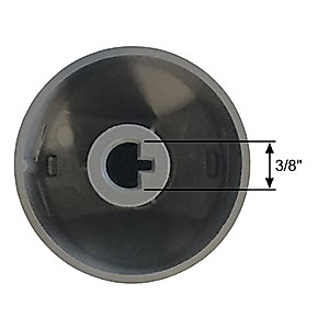 3 Pack Weber 81168 Knobs for Genesis 300 Series Grills (2007-2010)