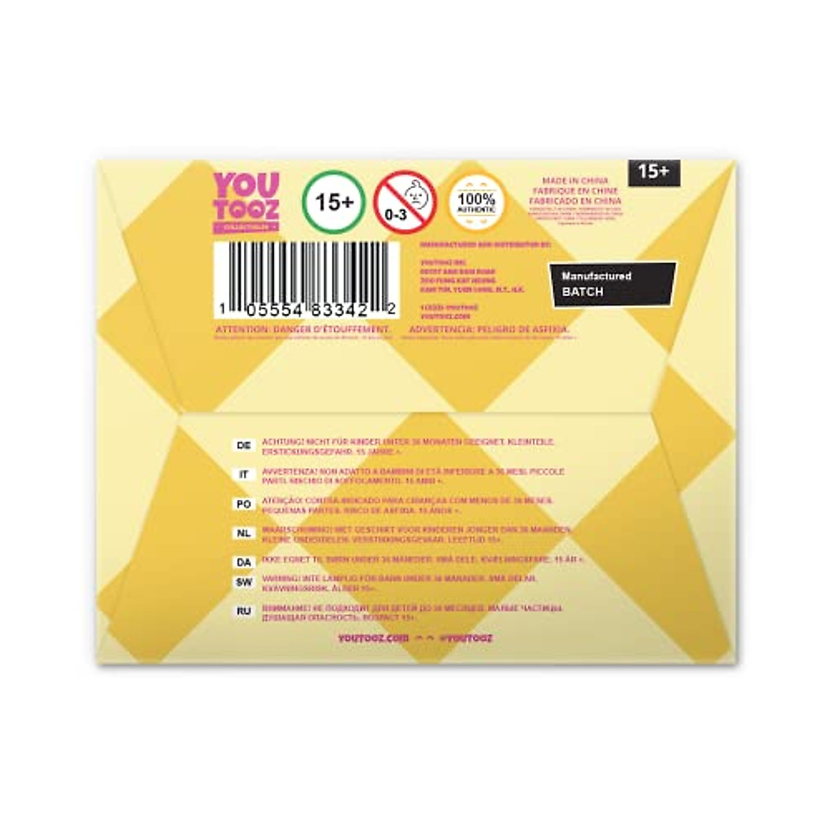 Youtooz Jschlatt Flocked 4.3" Inch Detailed Collectible Figure, Youtooz Rammie Jschlatt Vinyl Figure from Youtooz Youtubers Creator Collection