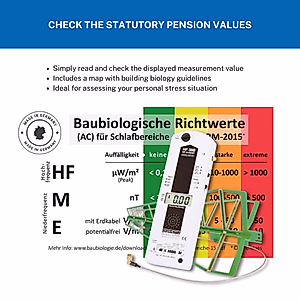 GIGAHERTZ SOLUTIONS HF38B RF Meter - 700MHz - 3.3GHz - 2 Year Warranty! Measures WiFi, Smart Meters, Cell Phones Etc.