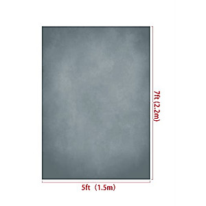 Kate 5x7ft Abstract Blue Grey Backdrop Portrait Backdrops for Vintage Photography