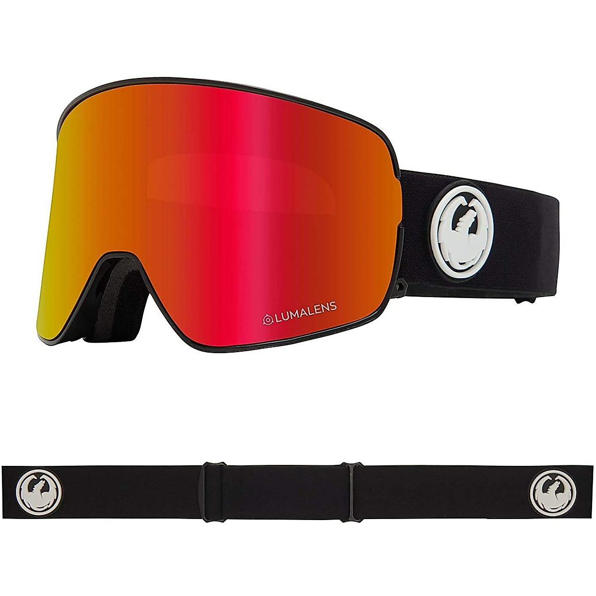 Dragon Alliance Mens NFX2 Snow Goggles, Jossisig20/Lumalens Midnight, Lumalens Pink Ion, OFA