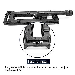 Hongso 18.75" SUS304 Grill Grates and 16 inch Cast Iron Burners for Members Mark Y0101XC Y0660NG, Grand Hall Grill Models