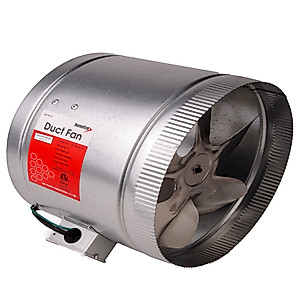 Diversitech 625-AF10 Duct Fan, 10In, 650Cfm, 60W,
