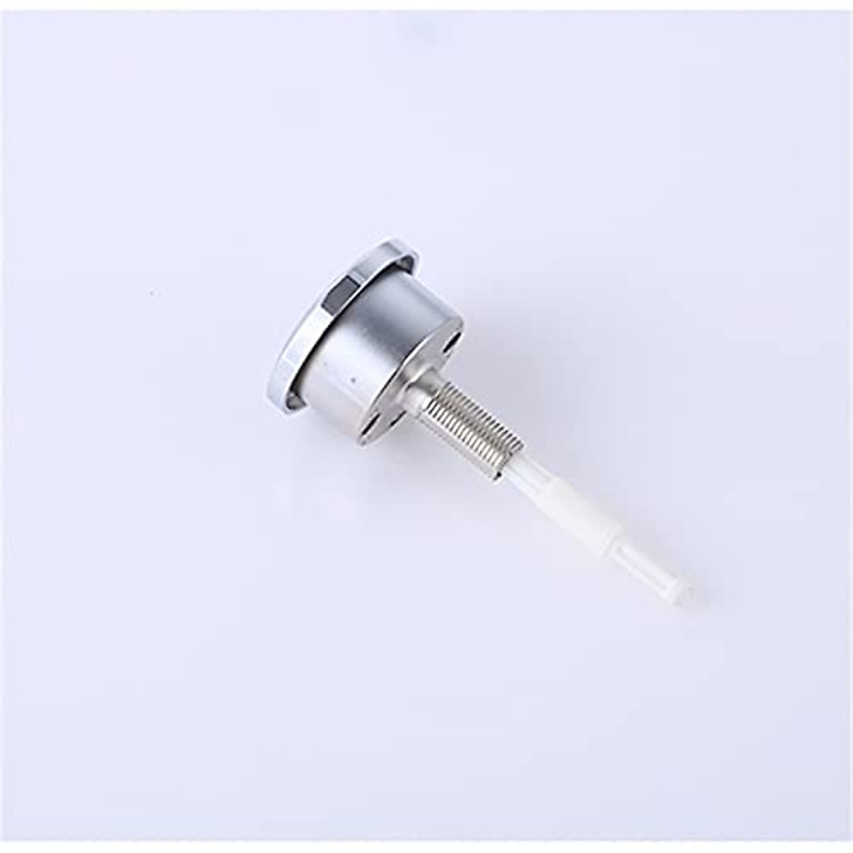 DLOETT Closestool Water Tank Push Button Vintage Round Single Key Flush Button Toilet Water Tank Accessories