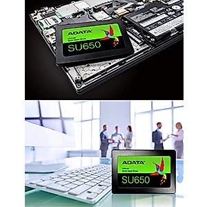 ADATA SSD 120GB 2.5 SATA SU650 - ASU650SS-120GT-R, Internal Storage SSD