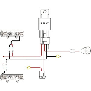 Nilight 12 Inch 300W LED Light Bar Triple Row Flood Spot Combo, Aluminum Housing, IP67 Waterproof, 30000LM, 2 Years Warranty
