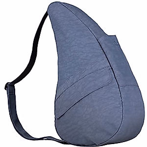 AmeriBag Classic Healthy Back Bag tote Distressed Nylon Medium (Vintage Indgo)