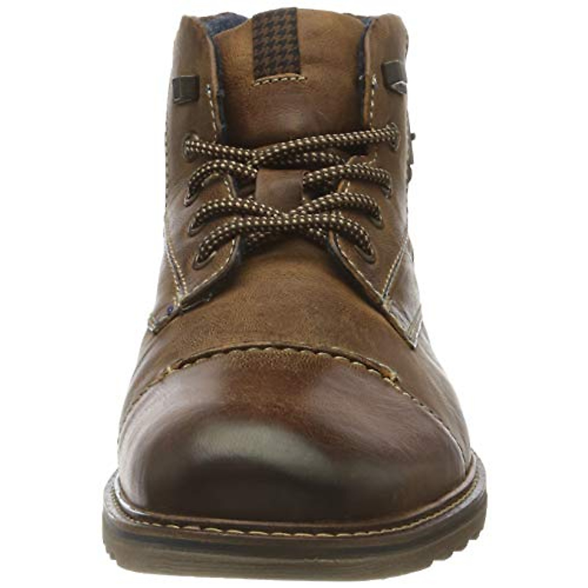 bugatti Men's Oxford Boot, Cognac, 10