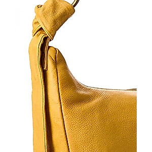 Frye Womens Nora Knotted Crossbody Bag, Yellow, One Size US