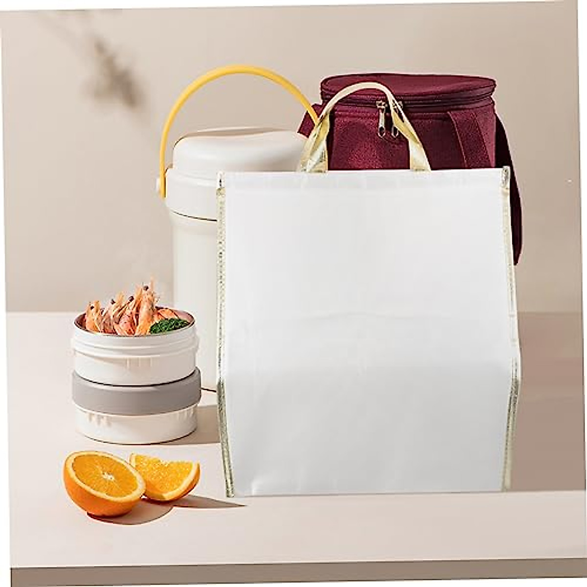 Tote Bags Packing Insulation bags tote bags food warmer bag food storage bag thermal bags for cold and hot food delivery bag nonwoven peritonealwaterproof groceries Disposable