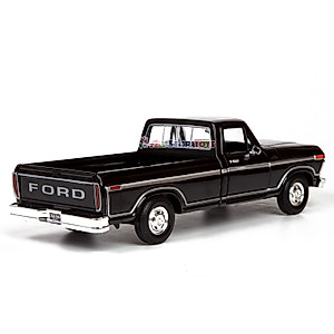 Motormax 1979 Ford F-150 Pickup Classic F150 Pick Up Truck 1:24 Diecast Collectible Model Car Black 79346 All Star Toys Exclusive