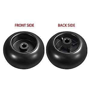 Parts Camp Deck Wheels Replacement 753-04856A Fits Cub Cadet RZT50 RZT54 LT1050 SLT1554 4 Packs