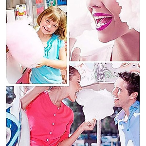 INGKE Candy Floss Maker, Cotton Candy Machine for at Home Candy Floss Machine Small Cotton Candy Maker for Children's & Kids Birthday Party