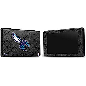 Skinit Decal Gaming Skin Compatible with Nintendo Switch Bundle - Officially Licensed NBA Charlotte Hornets Dark Rust Design