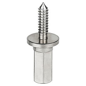 Toolcool Dowel Maker Accessories Stock Holder Screw Nail Drill Adapter Use to Attach Stock to The Drill