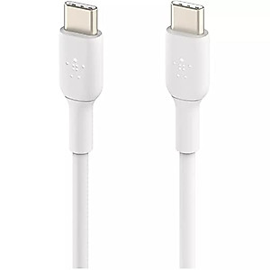 Belkin USB C Wall Charger 32W C to C Cable Included PD with 20W USB C & 12W USB A Ports for USB-C Power Delivery