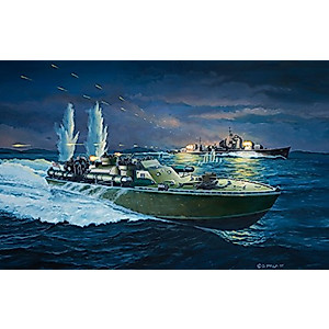 Revell 05147, Patrol Torpedo Boat Pt-109, 1: 72 Scale Plastic Model,Black